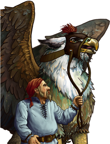 Download Gryphon-rider - Gryphon Rider | Transparent PNG Download | SeekPNG