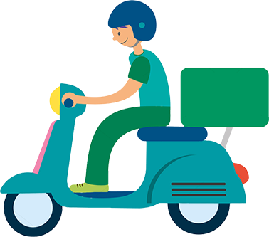 Download Delivery Rider - - Delivery Order Png | Transparent PNG ...