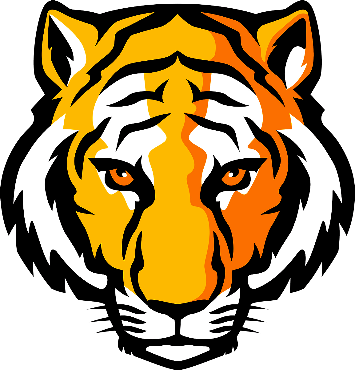 Download Tiger Png Logo - Depauw University Tiger Logo | Transparent ...