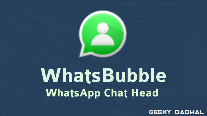 Chat Head For Whatsapp - Label (720x720), Png Download