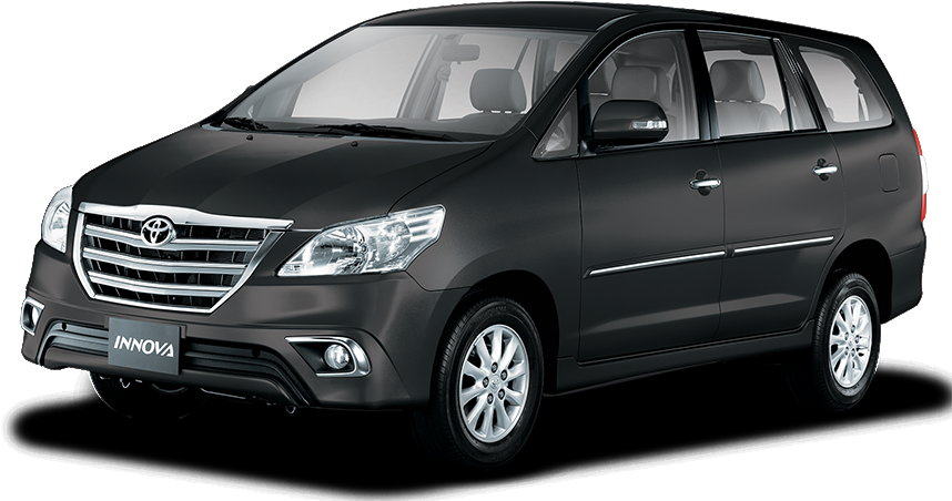 Innova Color4 - Toyota Innova Car Red (1024x460), Png Download