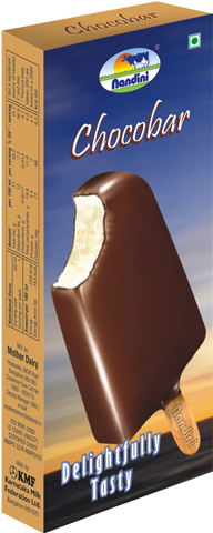 Nutty Choco Bar - Nandini Chocobar Ice Cream (600x500), Png Download
