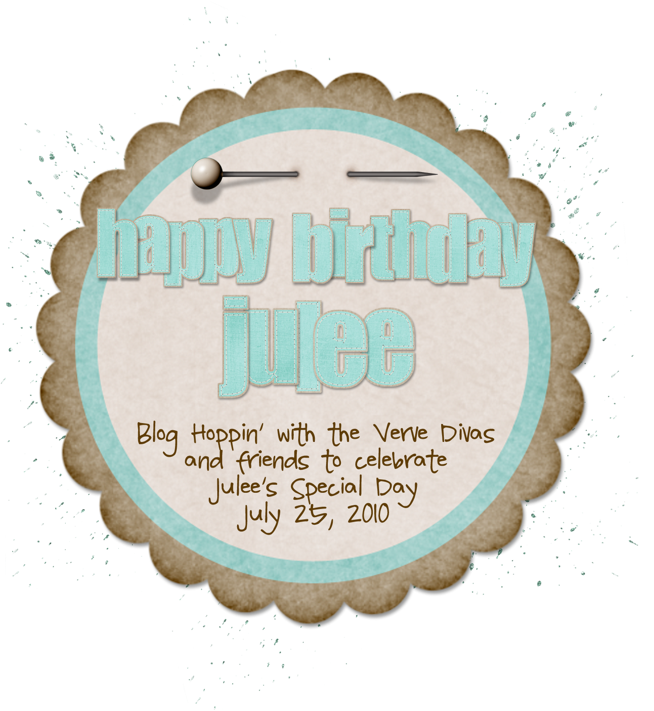 Happy Birthday, Dear Julee - Vector Graphics (1600x1600), Png Download
