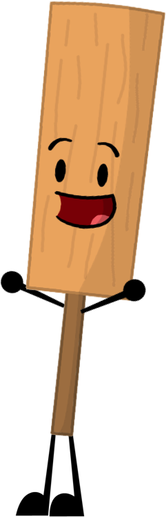 Cricket Bat Pose - Bfdi Baseball Bat (241x749), Png Download