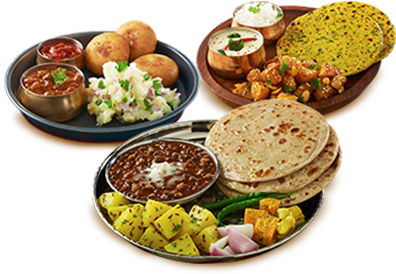 The Great India - Indian Food Transparent (395x400), Png Download