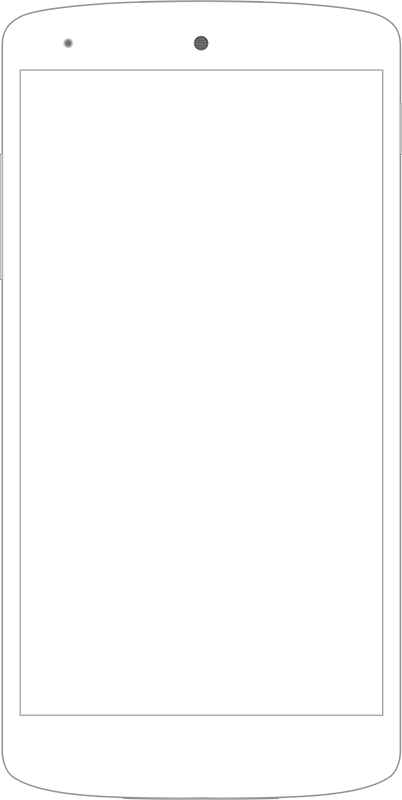 Download Android Phone Frame - White Android Tablet Png | Transparent ...