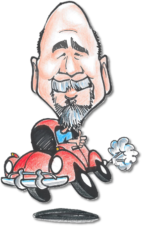 Orange County Caricatures - Orange County (287x455), Png Download