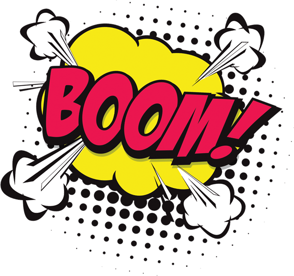 Comic Book Pop Art Png (601x564), Png Download