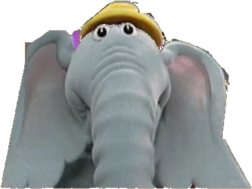 Horton On Tv - Indian Elephant (877x665), Png Download