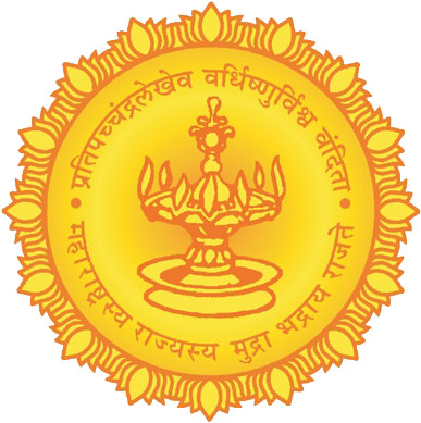 Seal Of Maharashtra - Government Of Maharashtra (398x400), Png Download