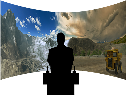 Seamless 180° Visual Experience With 3x Full Hd Resolution - Seamless ...