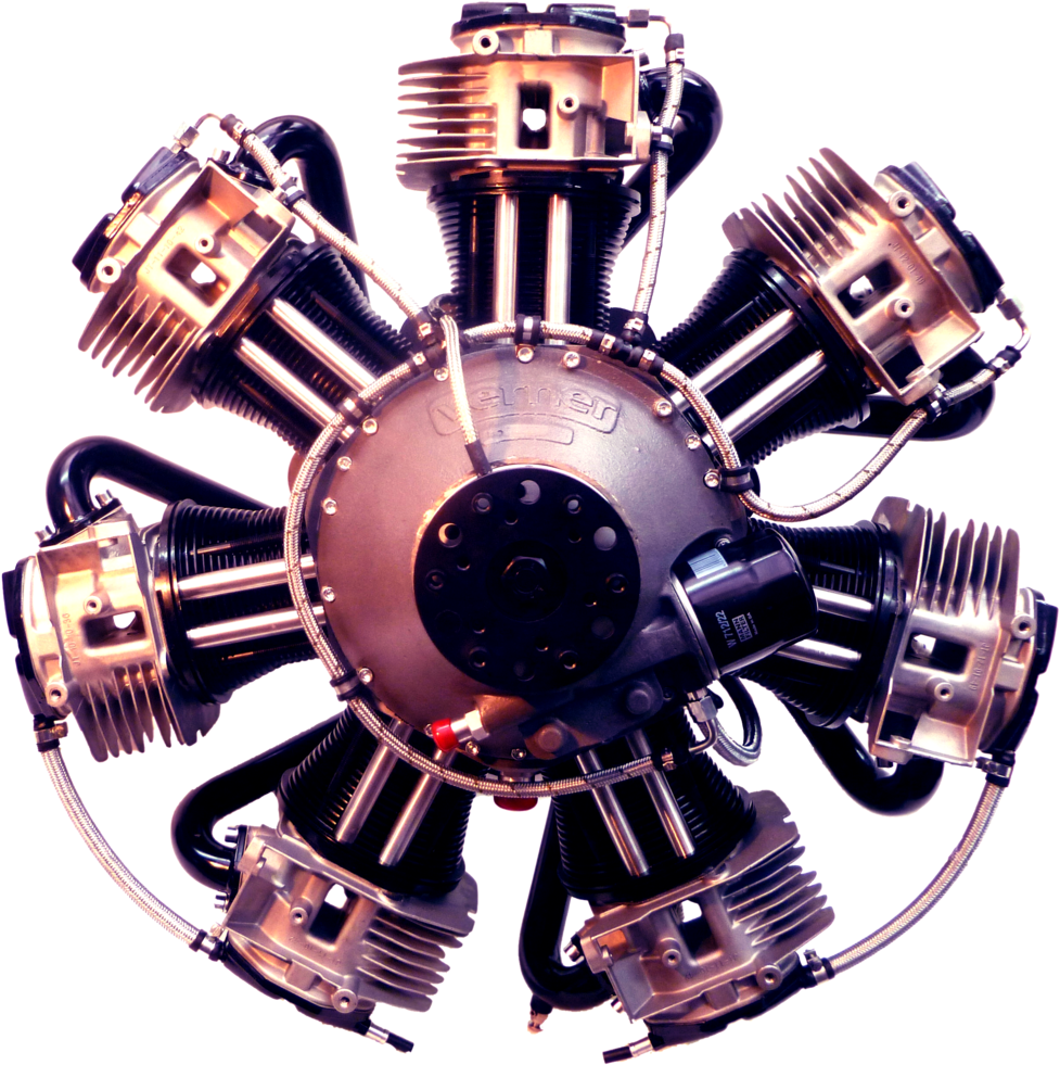 Download 7hf-colorized - Reciprocating Engine | Transparent PNG ...