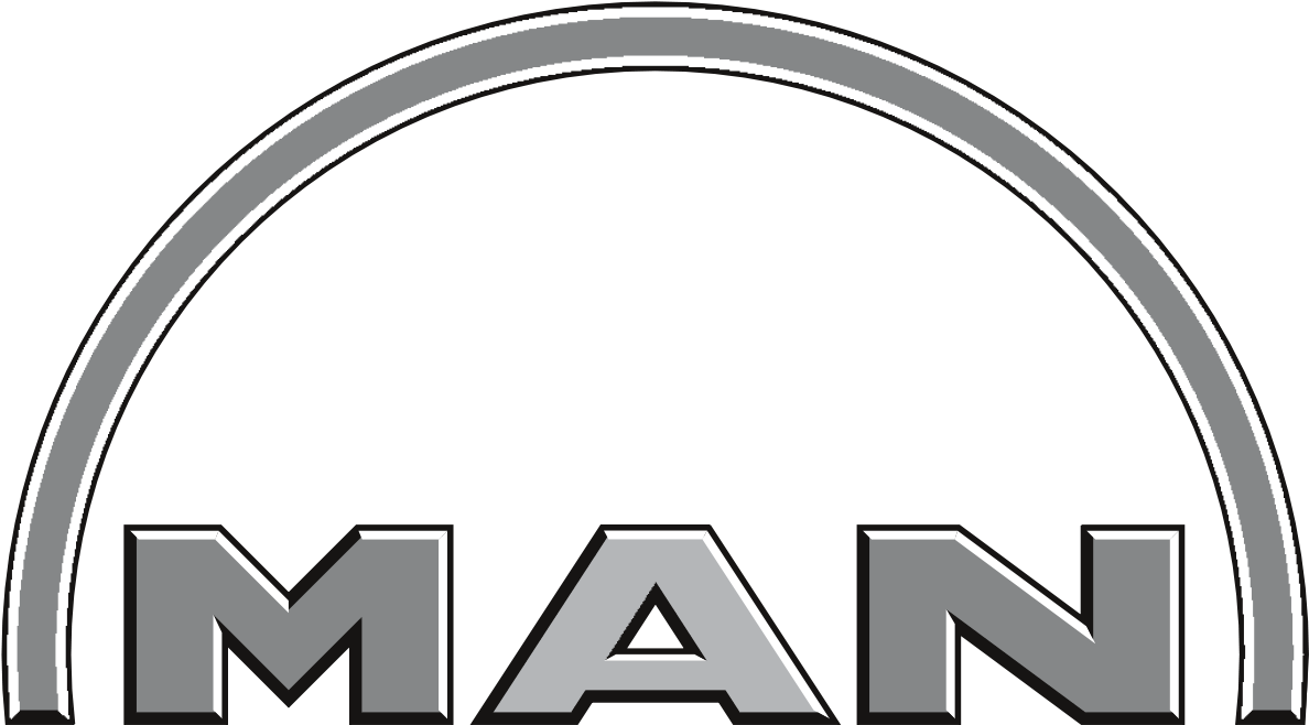 Man Truck And Bus Logo (1200x672), Png Download