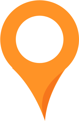 Address - Location Icon Png Orange (501x501), Png Download
