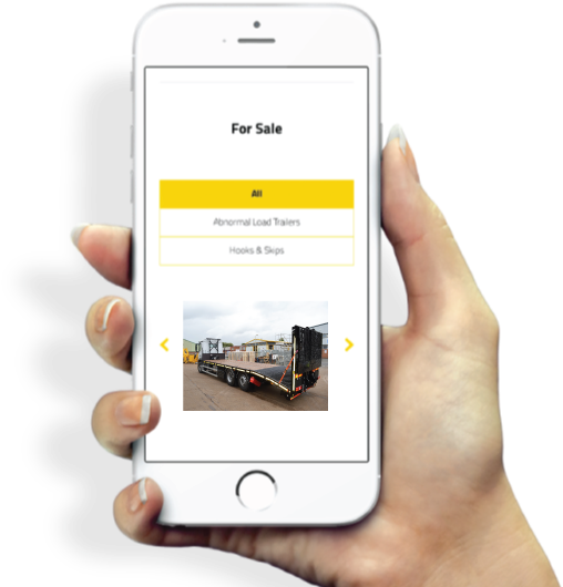 King Trailers Parts & Service - Hand Iphone Mock Up Free (779x584), Png ...