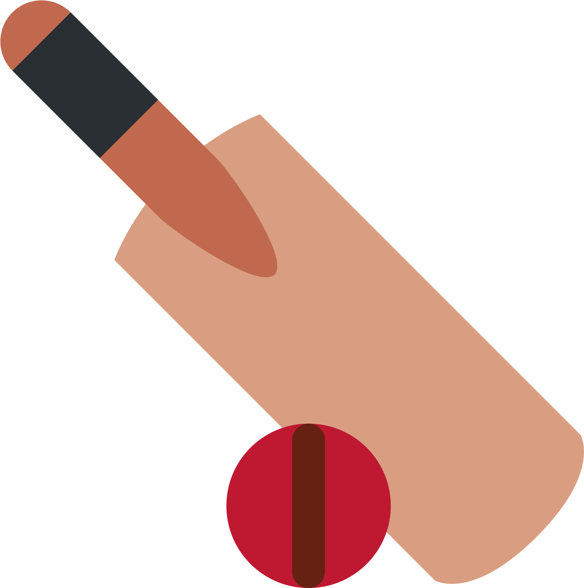 Cricket Bat And Ball - Cricket Bat Twitter Emoji (2048x2048), Png Download