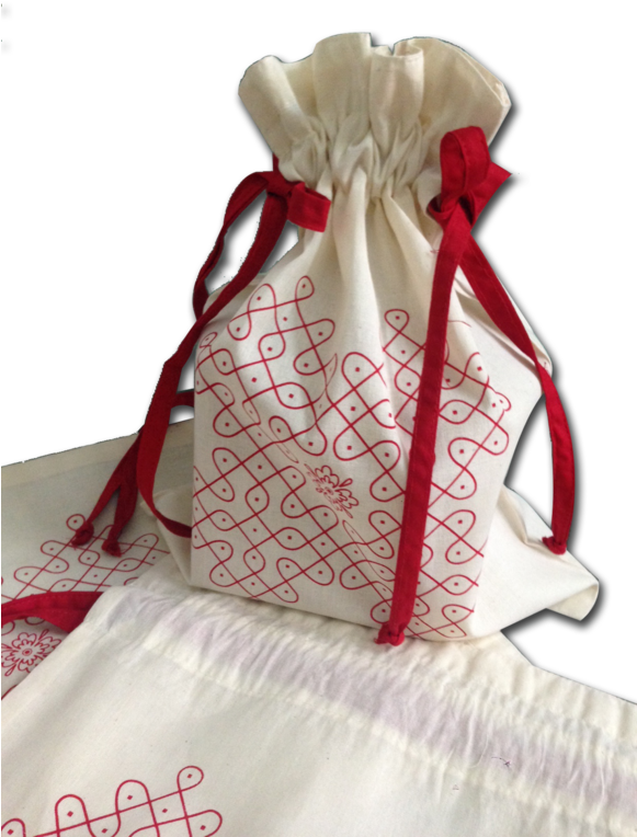 Cotton Drawstring Bag - Bag (580x773), Png Download