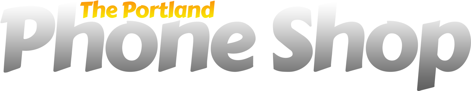 The Phone Shop Logo - Graphic Design (1655x378), Png Download