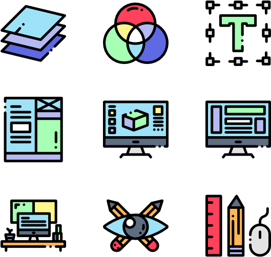Download Web Design - Web Design Icons Png | Transparent PNG Download ...