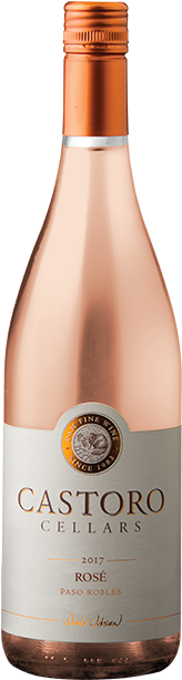 Rose - Castoro Cellars (208x640), Png Download