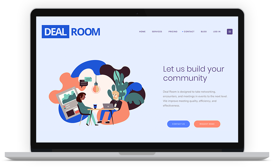 Deal Room Is Web-based And Designed For All Devices - Email (917x559 ...