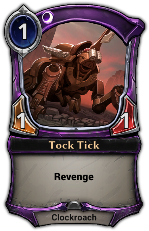 Tock Tick - Eternal Card Game Oni (529x801), Png Download