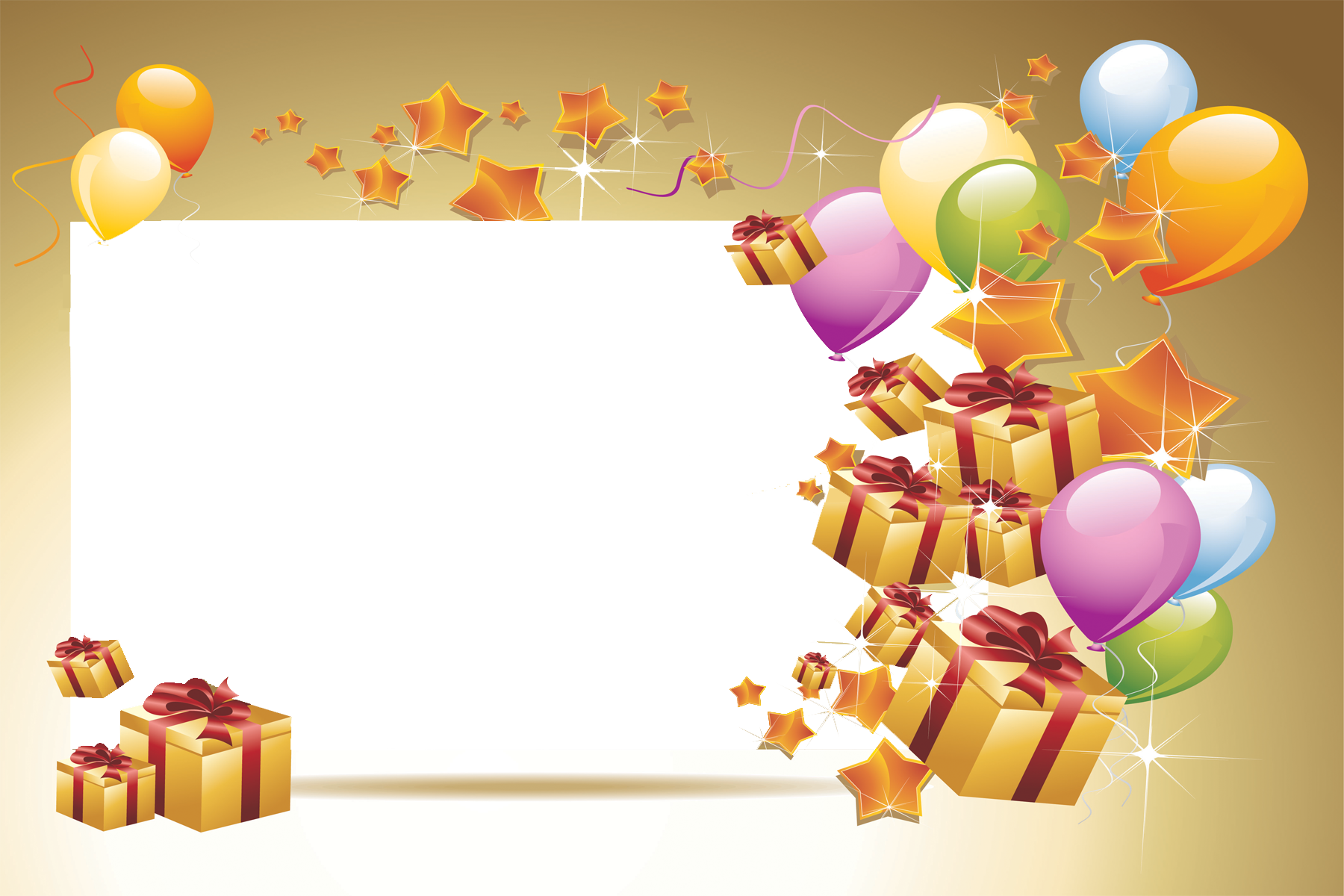 Download Birthday Overlay Gold - Happy Birthday Wish U | Transparent ...