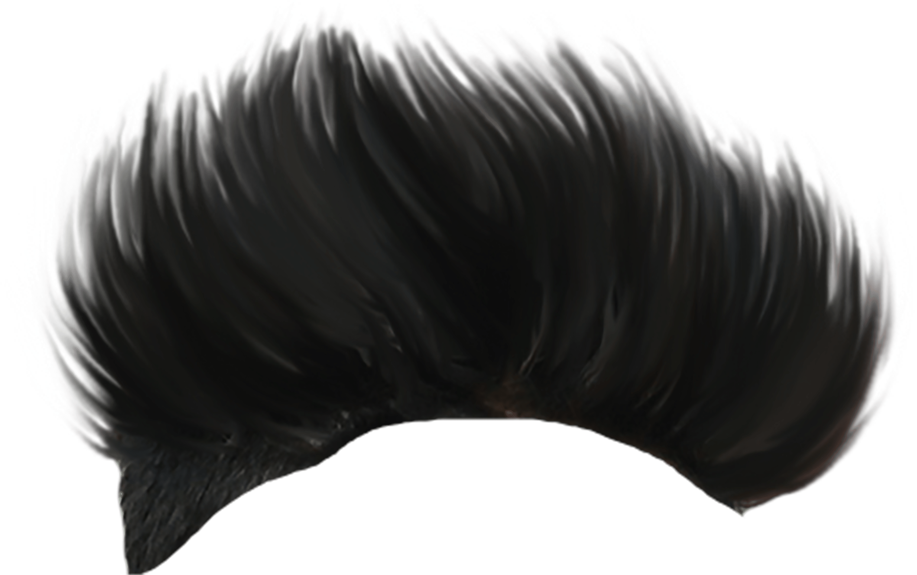 Sample Hair For Boy 20 Cb Hair Png (4167x2522), Png Download