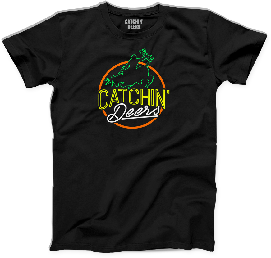 Neon Sign Tee - T Shirt Png (1024x1024), Png Download