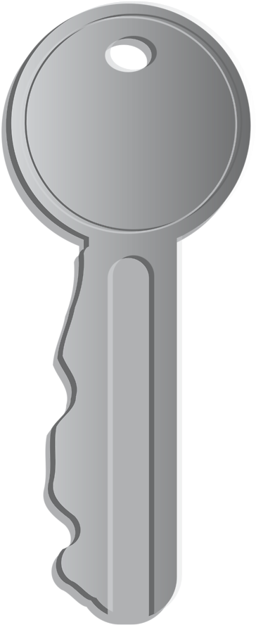 Free Stock Photo - Small Key Clipart (958x1354), Png Download