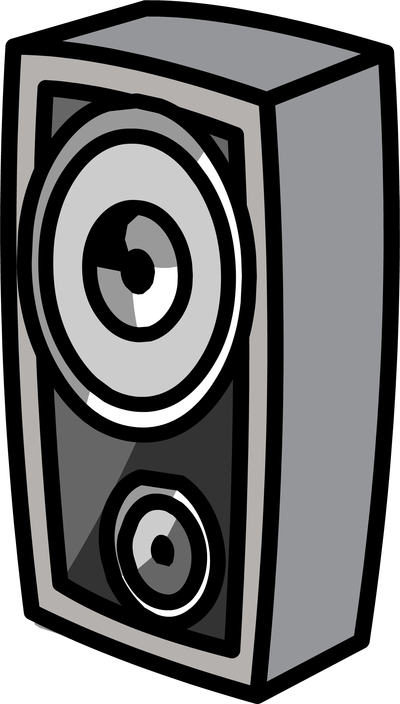 Speaker Sprite 002 - Loudspeaker (1376x2420), Png Download