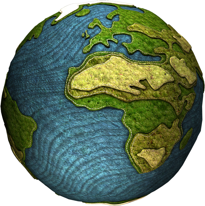 Cloth Earth Lbp1 - Earth (800x800), Png Download