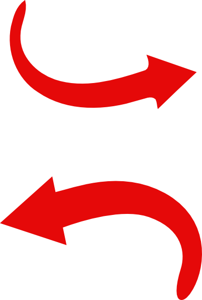Red Curved Arrow Png