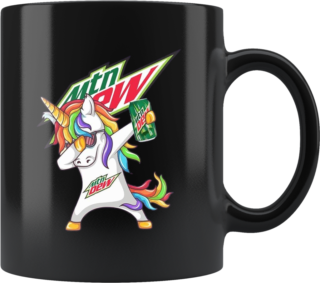 Mountain Dew Unicorn Dabbing Mugs Funny Unicorn Mug - Golden Knights ...
