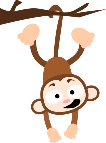 Download Design Toscano The Chimpanzee Hanging Baby Monkey - Hanging ...
