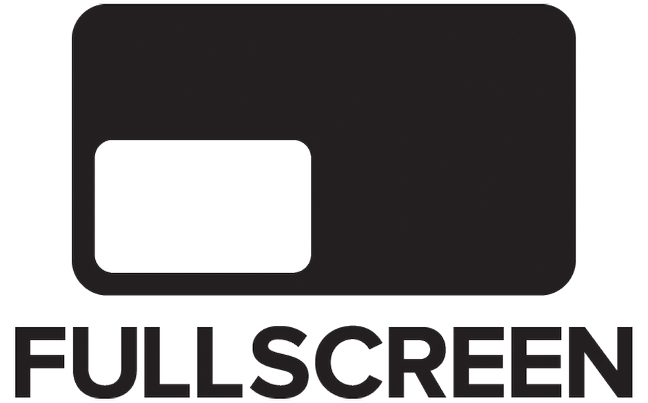 Full Screen Logo - Fullscreen Button (940x585), Png Download