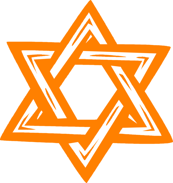 Download Vector Illustration Of Star Of David Shield Of David - Vitral ...