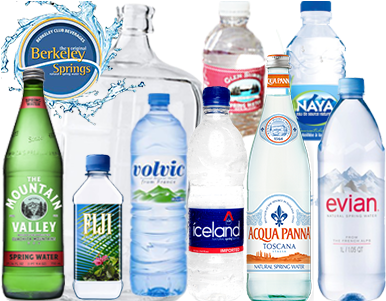 Premium Spring Waters - Plastic Bottle (400x300), Png Download