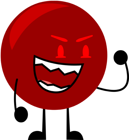 Evil Ball - Smiley (443x479), Png Download