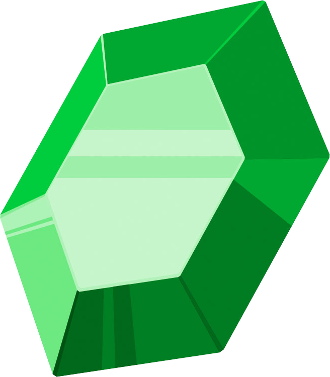 Nintendo - Zelda Green Rupee Icon (656x750), Png Download