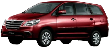 Toyota Innova - Toyota Innova Car Black (500x260), Png Download