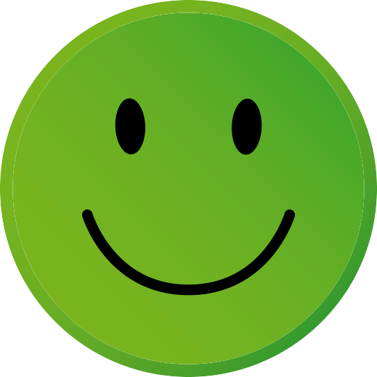 Smiley Vert Png - Smiley (542x542), Png Download