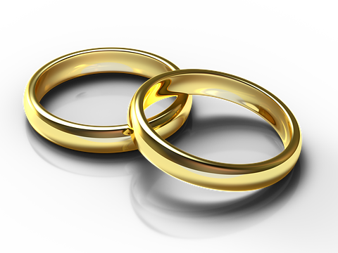Cover Image - Wedding Rings Jpg (480x360), Png Download