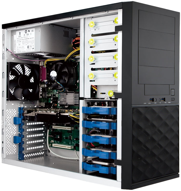 Server Chassis - Computer Case (697x736), Png Download
