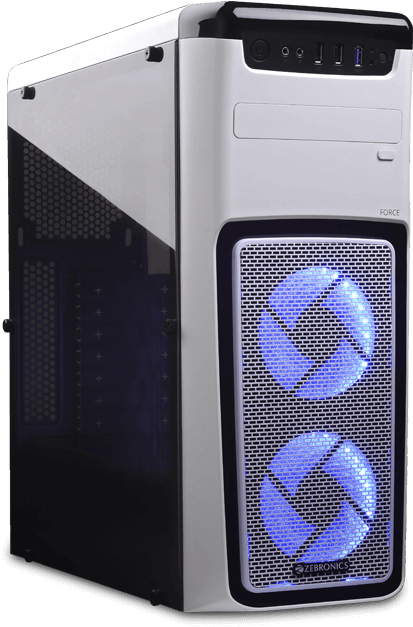 Download Zebronics Premium Gaming Cabinet Force - Computer Case ...