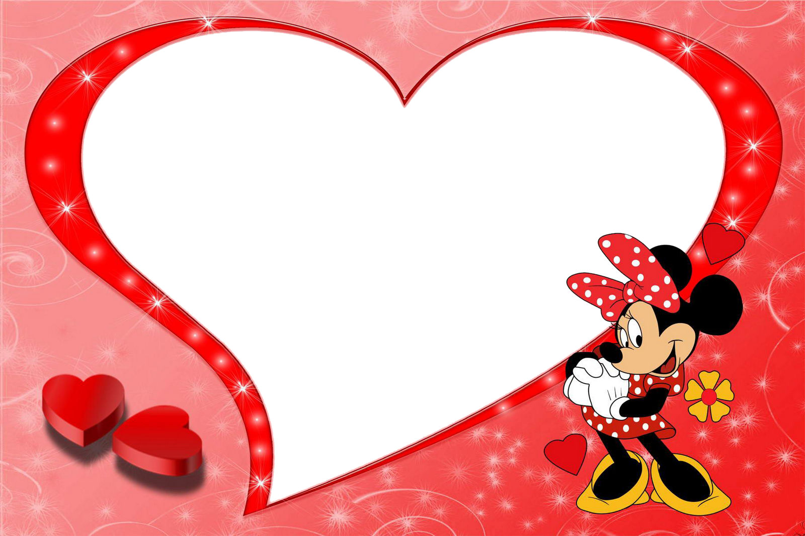 Disney Cartoon Minnie Mouse Photo Frame For Kids - Minnie Mouse Photo ...