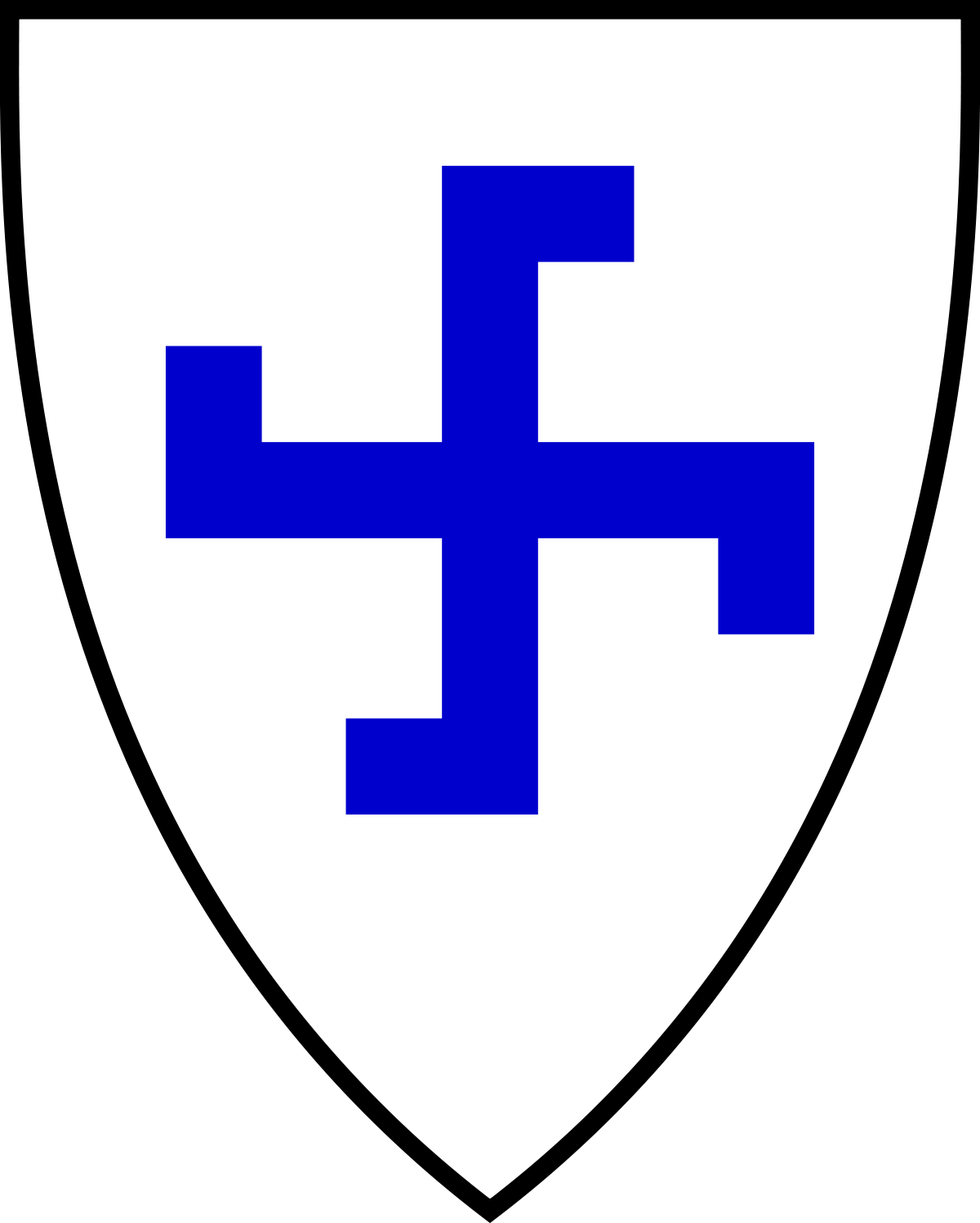 Swastika Christian Cross (1200x1497), Png Download