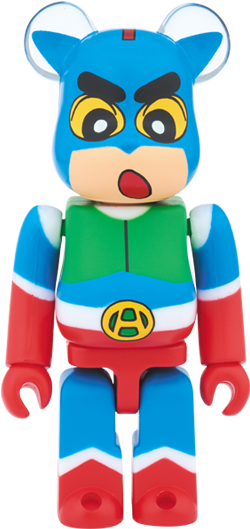 Crayon Shin Chan Bearbrick 400 (317x550), Png Download