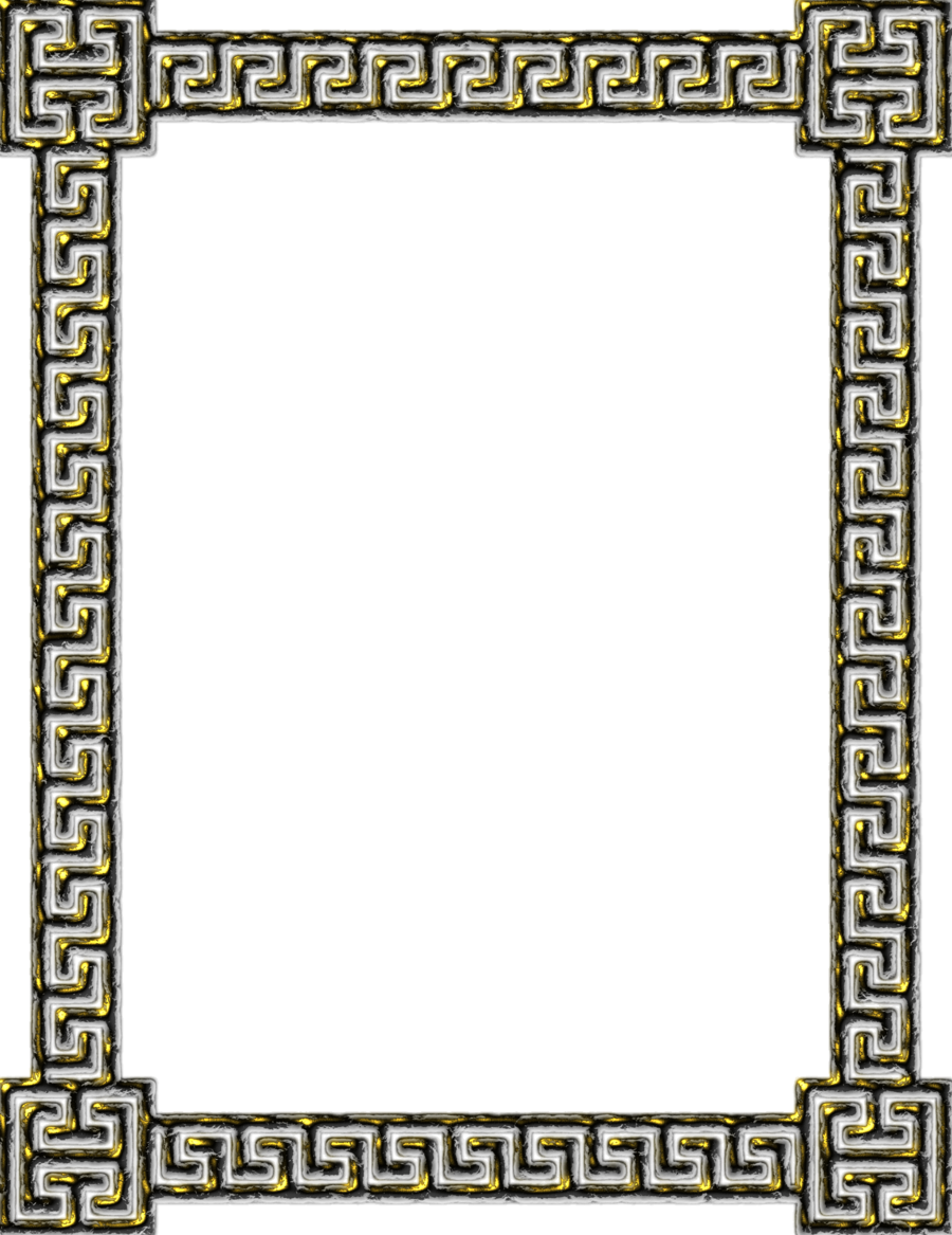 Download Download Greek Key Frame Clipart Meander Picture Frames ...