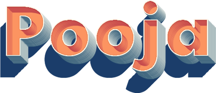 Download Pooja Name Style Wallpaper - Graphic Design | Transparent PNG ...